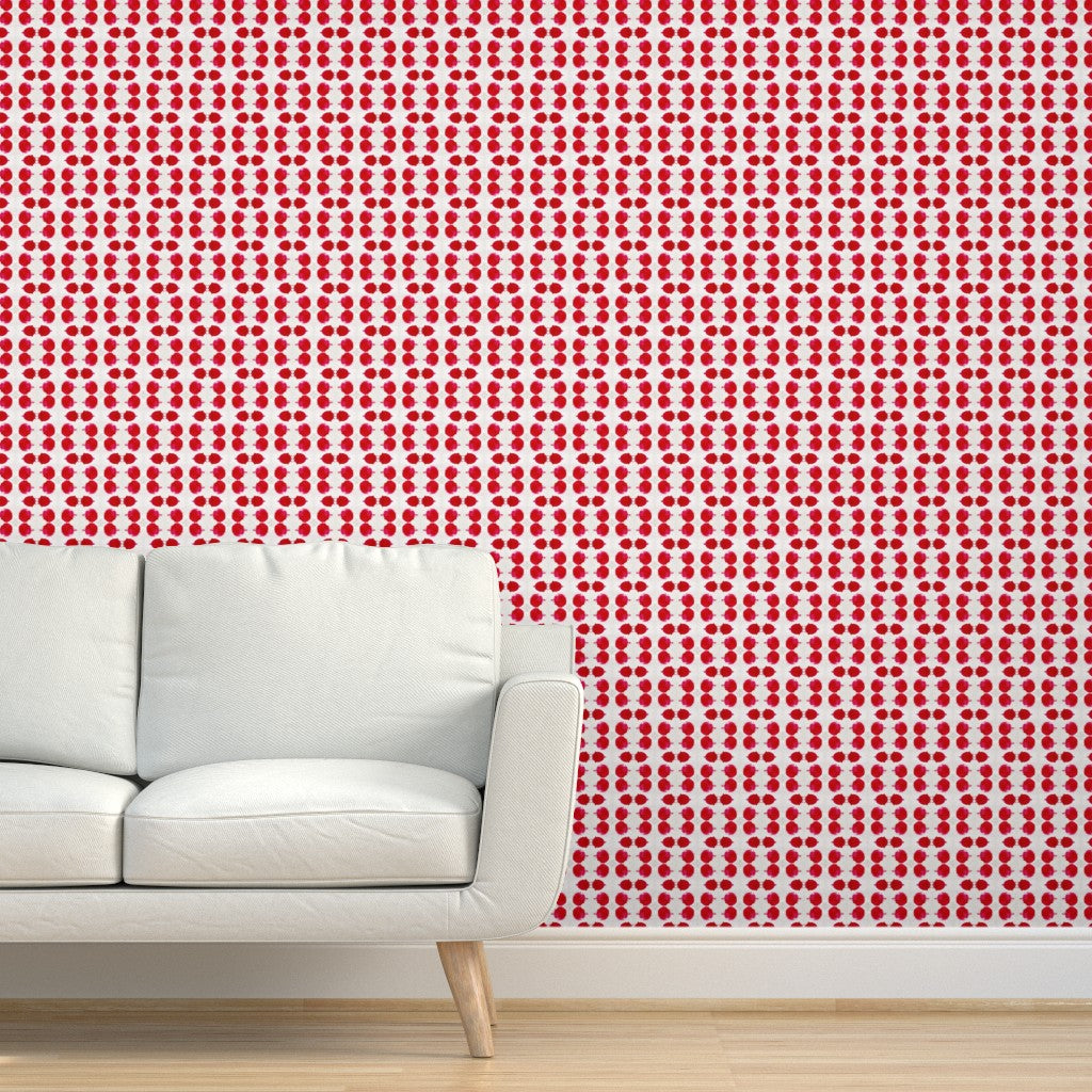 Red Dot Wallpaper – Cathy Lancaster Gallery